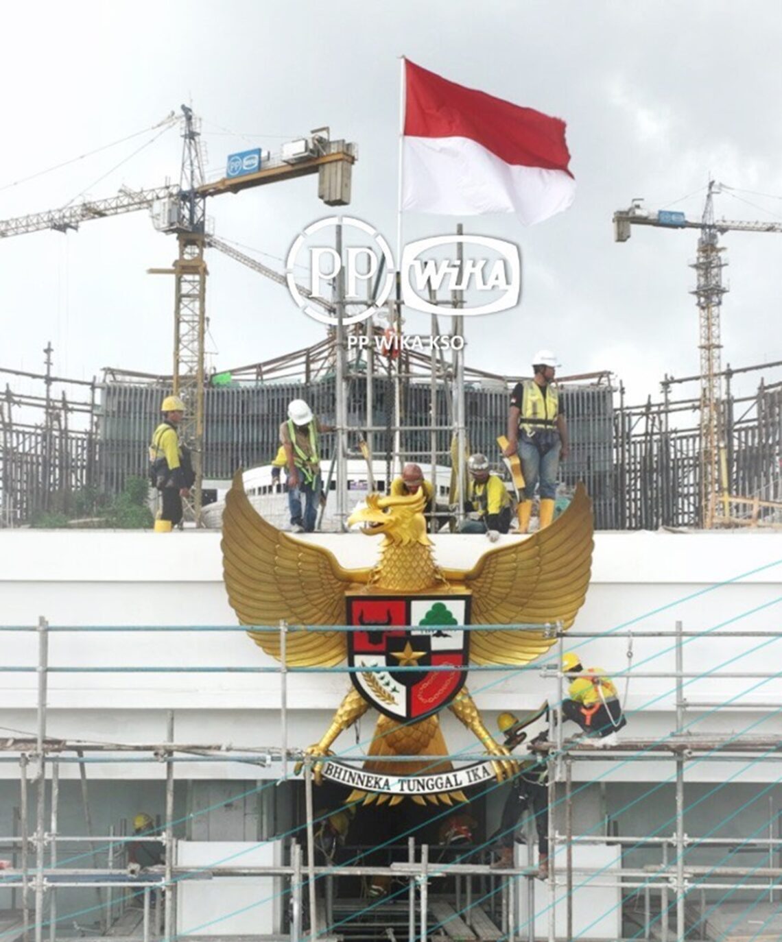 Garuda Pancasila Tegak Berdiri di IKN, Berikut Video Detik-Detik Proses ...