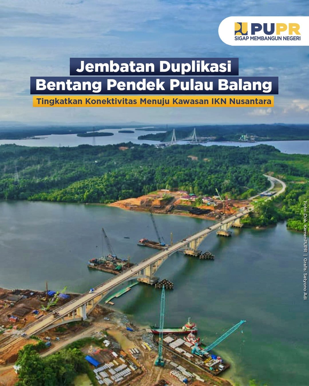 Jokowi Akan Resmikan Jembatan Pulau Balang Penghubung Balikpapan - IKN ...