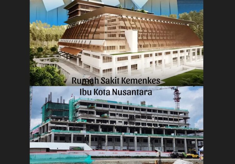 Ini Progres Rumah Sakit 10 Lantai Kemenkes Di Ikn Ikn Pos