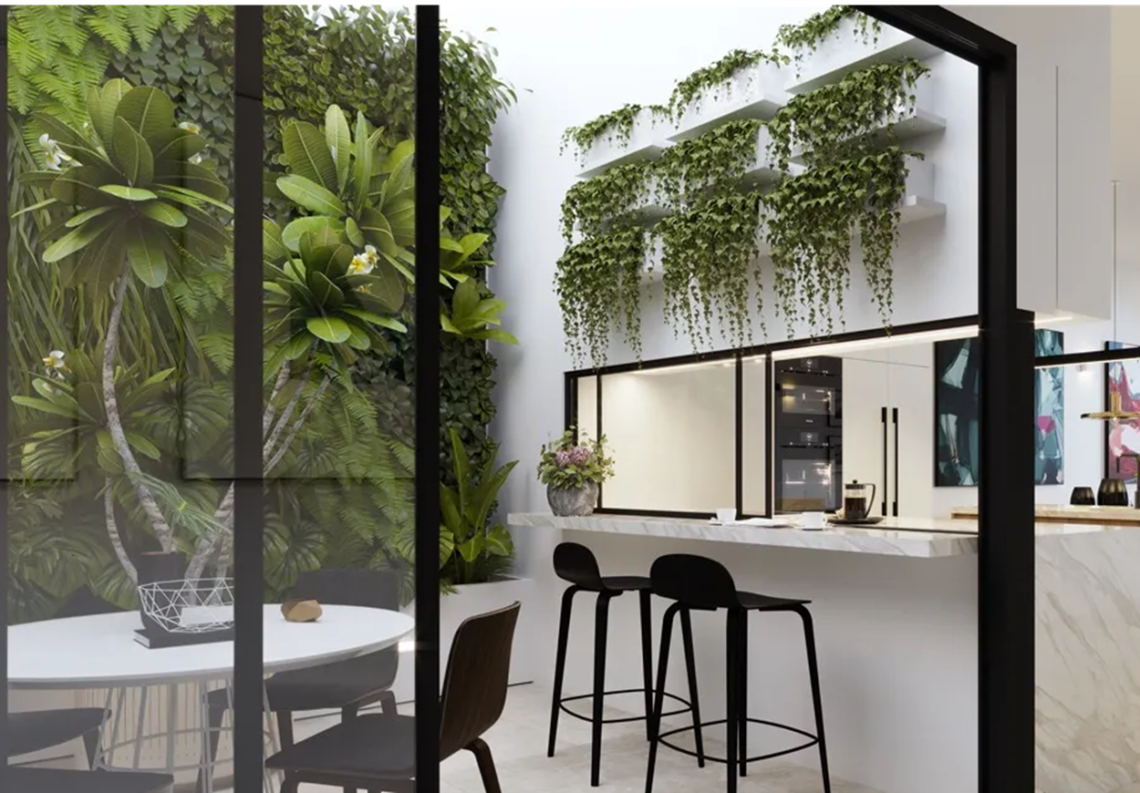 8 Desain Mini Bar di Dapur Minimalis, Gaya Industrial atau Rustic Jadi ...