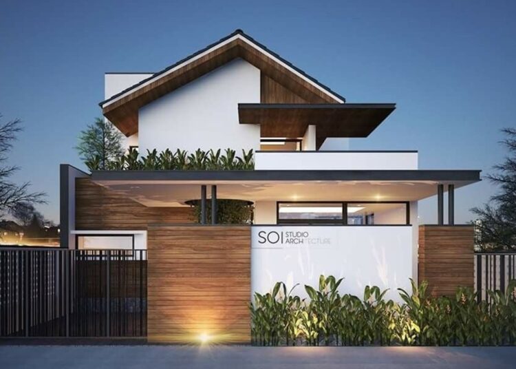 7 Inspirasi Desain Teras Modern Minimalis, Sentuhan Kayu atau Taman ...